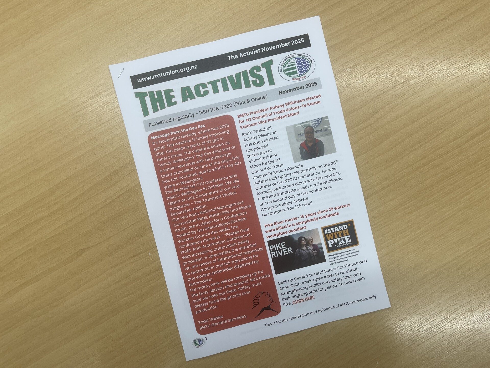 RMTU – The RMTU is a union for transport workers in which all members ...