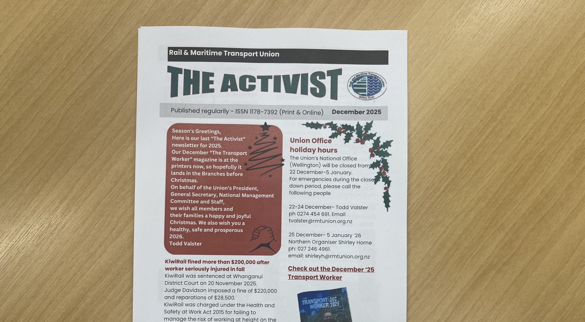 RMTU – The RMTU is a union for transport workers in which all members ...